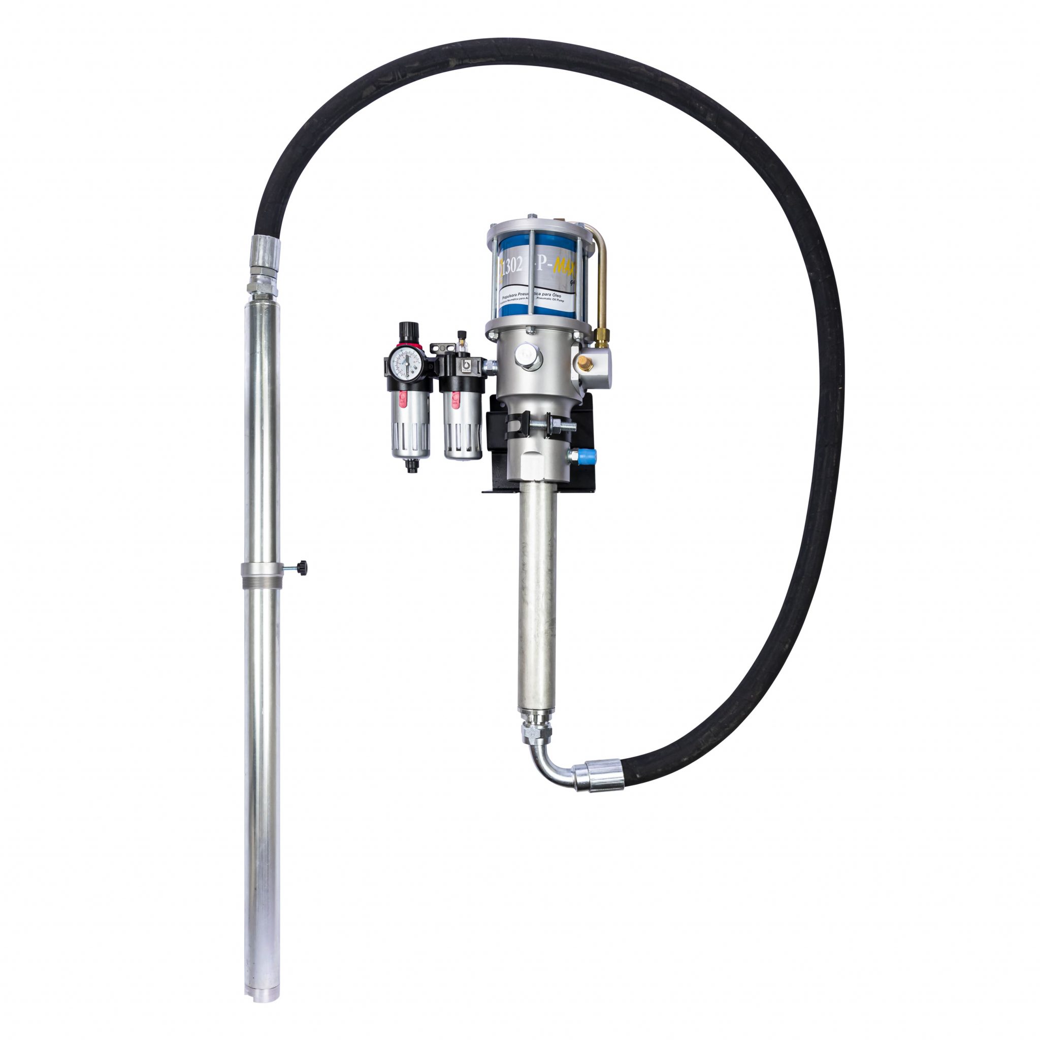 Propulsora Pneumática para Graxa 13020-MAX-G4 170-200Kg - Bozza